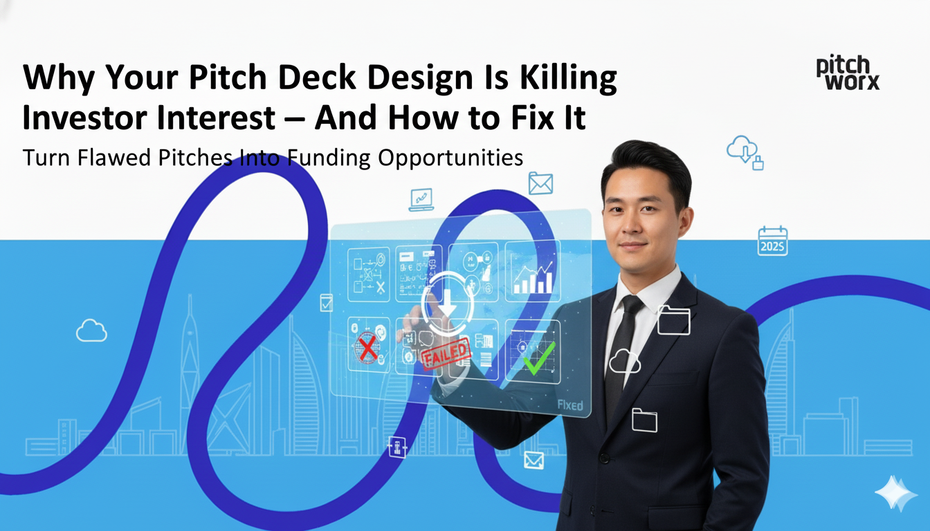 Why Your Pitch Deck Design Is Killing Investor Interest — And How To Fix It
