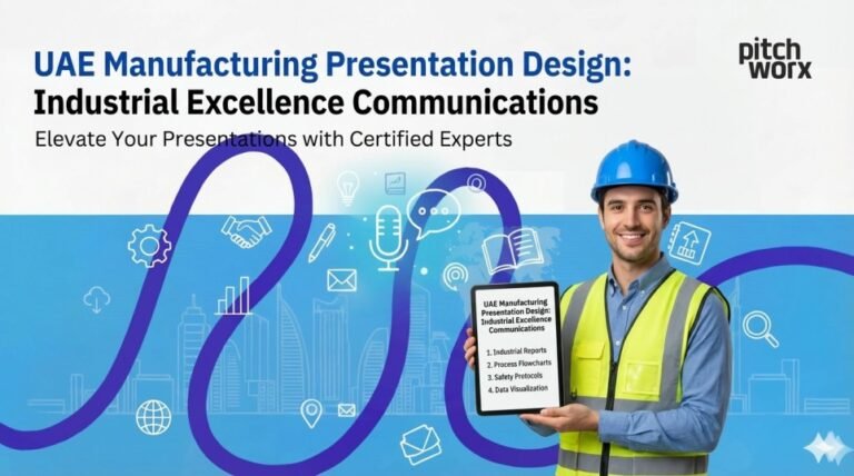 UAE Manufacturing Presentation Design: Industrial Excellence Communications