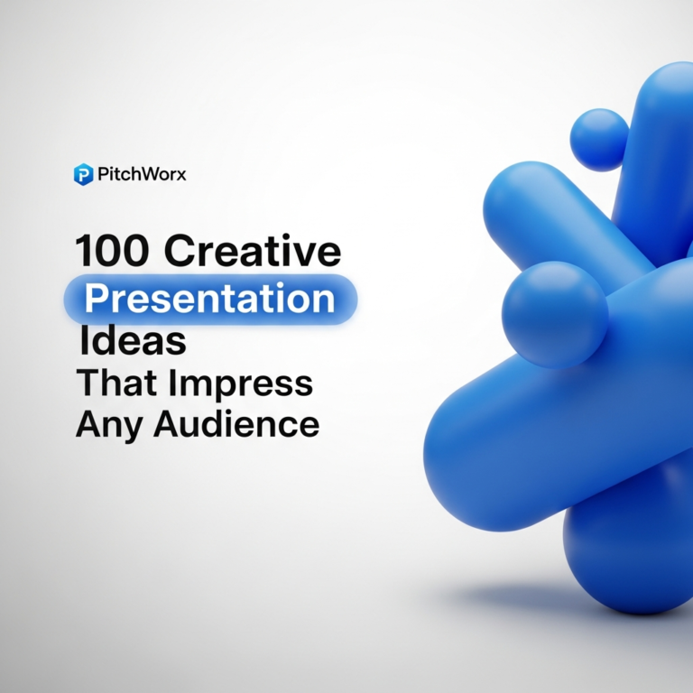 100 Creative Presentation Ideas That Impress Any Audience - PitchWorx