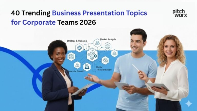 40 Trending Business Presentation Topics For Corporate Teams 2026